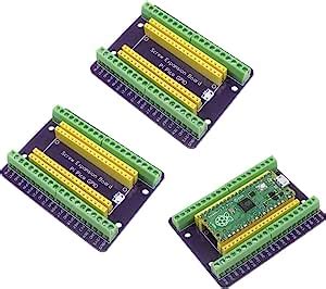 DUBEUYEW Raspberry Pi Pico Breakout Board GPIO 1 In 2 For Flexible