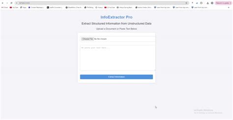 Shivankar Patra On Linkedin Dataextraction Nlp Flask Webapp