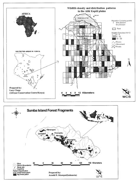 Example Of Conservation GIS Analysis And Presentation Download Scientific Diagram