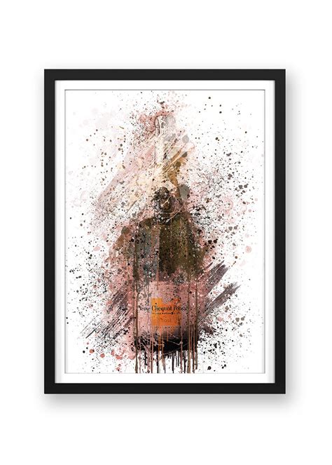 Veuve Clicquot Champagne Print — Pop And Toast