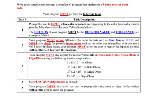 Solved Write Also Compile And Execute A Complete C Program