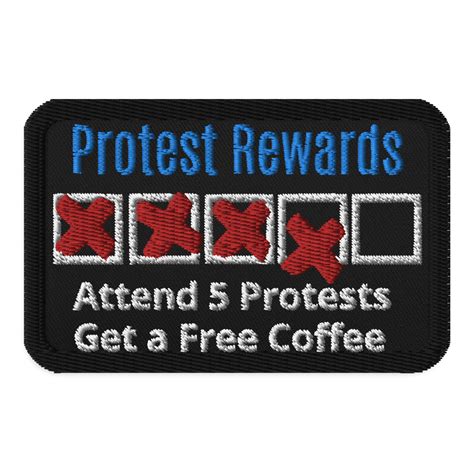 Meme Patches Paid Protester Red Pawn Shop