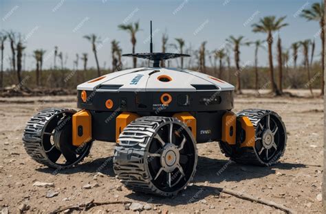 Premium Photo Autonomous Robots Exploring Rough Terrain