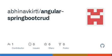 Github Abhinavkirtiangular Springbootcrud
