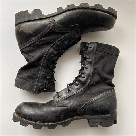 Combat Boots × Military × Vintage Vintage Spike Protective Ro Search