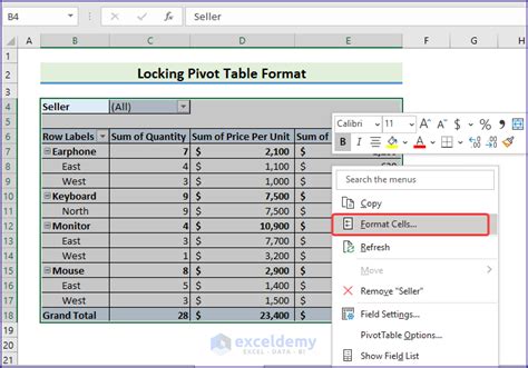 How To Format An Excel Pivot Table The Complete Guide Exceldemy