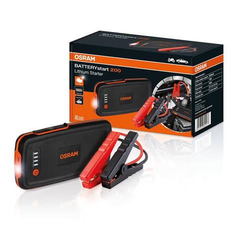 Osram Booster Zaganjalec Motorja Osram Batterystart200 Obsl200 6000