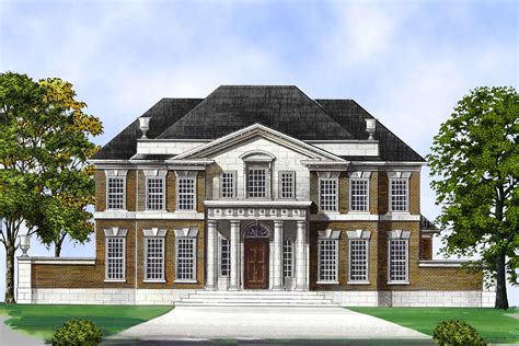 Georgian Country House Floor Plans