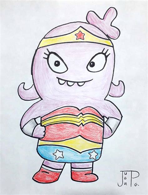 Dc X Uglydolls Moxy As Wonder Woman By Juanpadraws On Deviantart