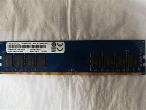 Ramaxel 8gb Ddr4 2666mhz Desktop Ram 電腦＆科技 電腦周邊及配件 電腦周邊產品 Carousell