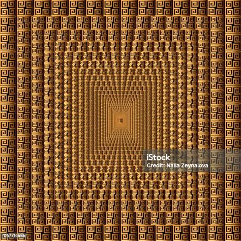 현대 3d 기하학적 그리스어 벡터 사각형 패턴입니다 타일 장식 질감 추상적인 배경입니다 스트라이프 패턴 배경을 반복 합니다 표면