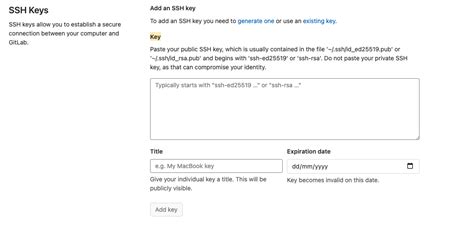 Cách Thêm Ssh Key Vào Gitlab Deft Blog