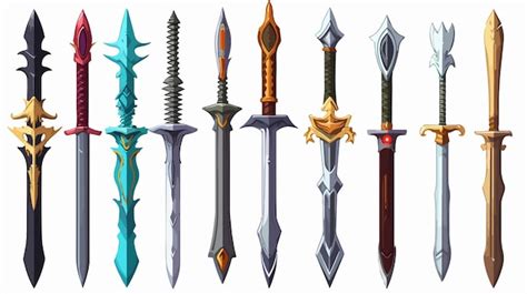 Sharp Sword Vector Illustration On White Background Premium Ai Generated Vector