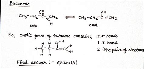 Butanone Lewis Structure