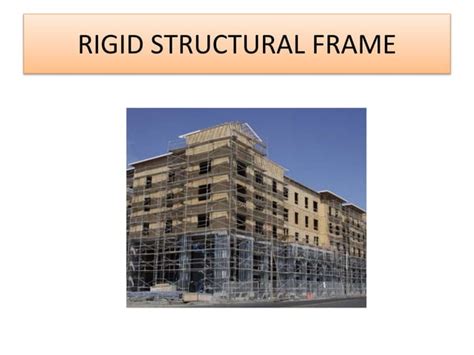 Report On Rigid Frame Structures PPTX