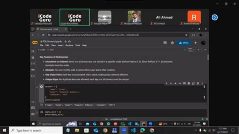 Pythonforbeginners Icodeguru Pythonjourney Keeplearning Teamwork Izzah Khursheed 10