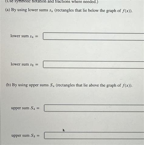 Use Symbolic Notation And Fractions Where