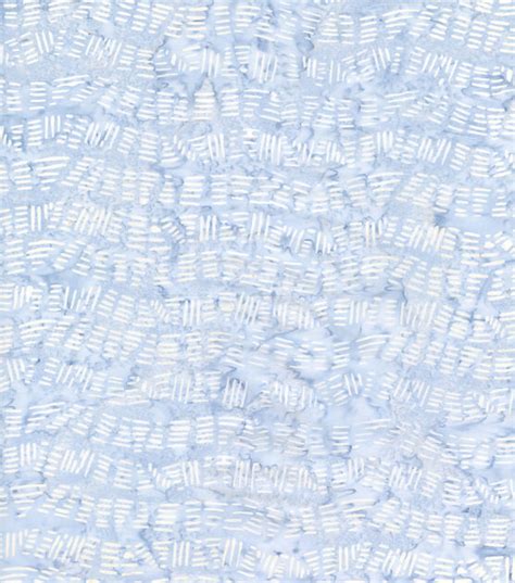 Hi Fashion Funky Dashes On Light Blue Batik Cotton Fabric Joann