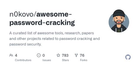 Github N0kovo Awesome Password Cracking A Curated List Of Awesome Tools Research Papers And