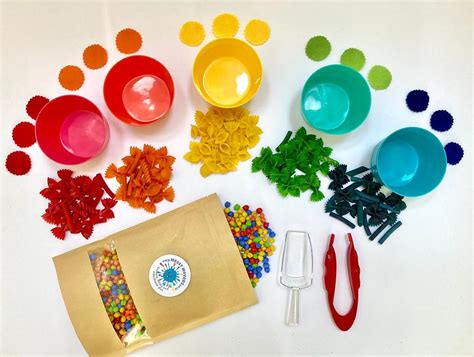 Colour Sorting Sensory Play Kit Messy Movers