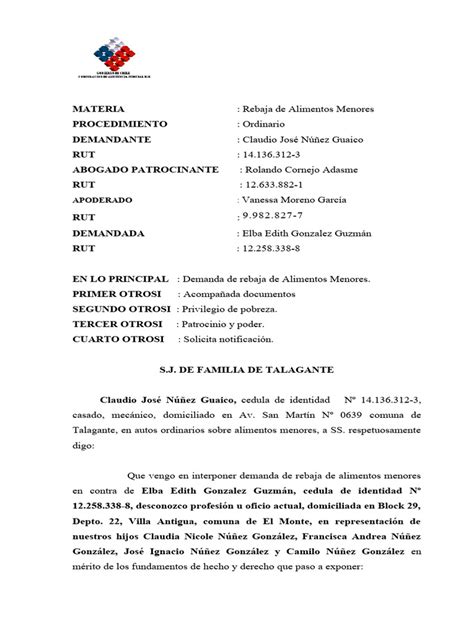 Unknown Parameter Value Pdf Pensión Alimenticia Instituciones