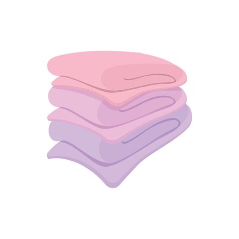 Icono De Dibujos Animados De Pila De Toallas 14182321 Vector En Vecteezy