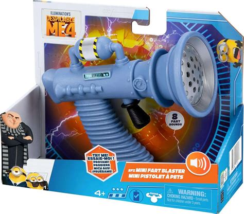 Despicable Me 4 Sfx Mini Fart Blaster Toy Moose Toys Toywiz