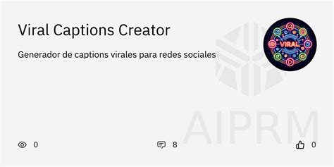 Gpt Viral Captions Creator Aiprm For Chatgpt