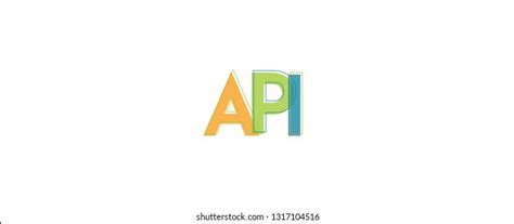 Api Word Concept Api Use Cover Stock Vector Royalty Free Shutterstock