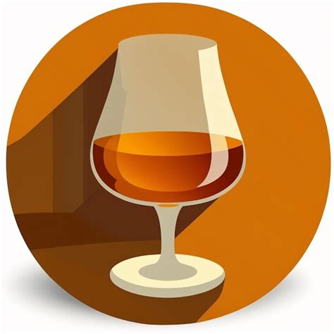 Premium Photo There Is A Glass Of Wine Sitting On A Table Generative Ai
