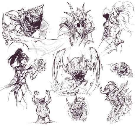 Diablo Sketch Ups By Kalasketch On Deviantart