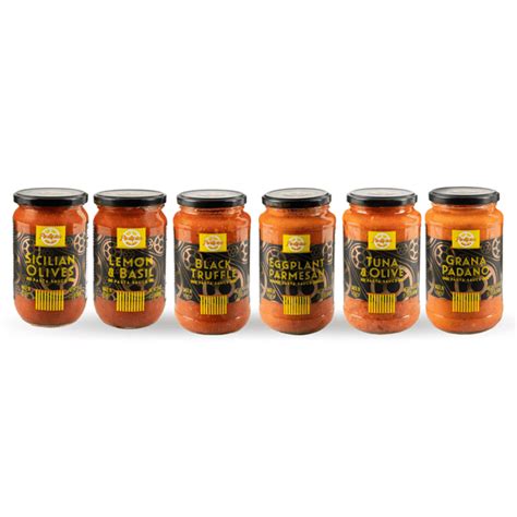 Pastificio Mandala Pasta Sauce Variety 6 Pack Chefs Mandala Gourmet