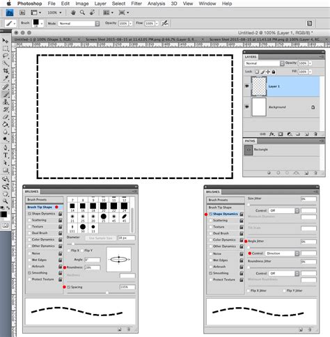 How Can I Make The Stroke Around A Layer A Dashed Adobe Community