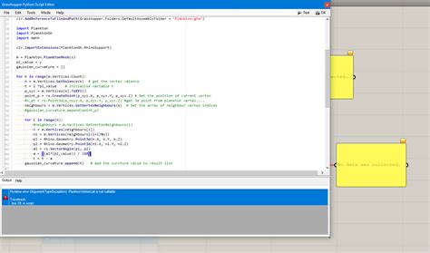 gaussian curvature python x plankton x gh grasshopper mcneel forum