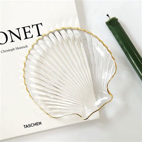 리뷰 큐스토어 홈카페 악세사리 촬영소품 조개 접시 플레이트 조개 접시 악세사리