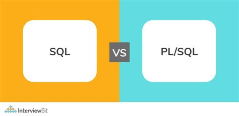 Difference Between Sql And Plsql