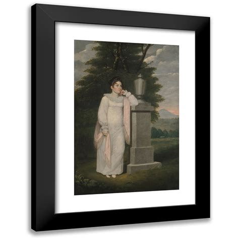 Cephas Thompson 17x24 Black Modern Framed Museum Art Print Titled Mrs Cephas Thompson Olivia