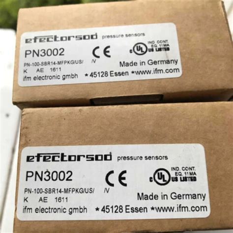 1PC New IFM PN3002 Pressure Sensor With In Box Expedited Shipping EBay