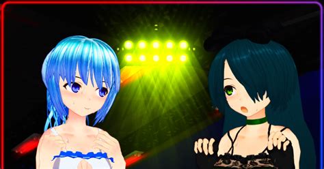 3dカスタム少女 ショートマッチ 小雪vsユグドラシル Heat Worldのマンガ 女子プロレス キャットファイト ベアハッグ