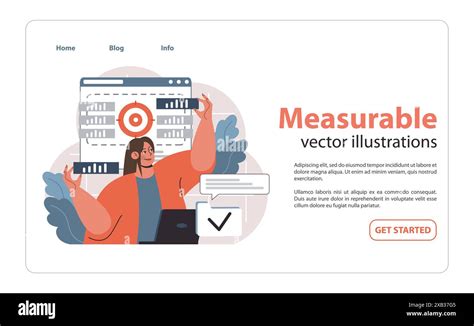 Focused Professional Emphasizing The Measurable Aspect Of SMART Goals