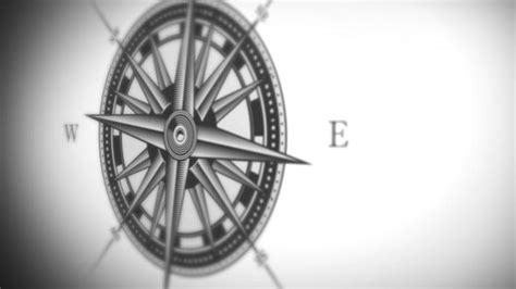 Compass Animation Stock Video Footage For Free Download