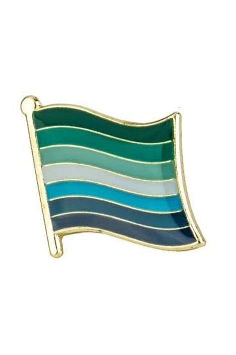Gay Mlm Vincian Pride Flag Enamel Pin Shopperboard