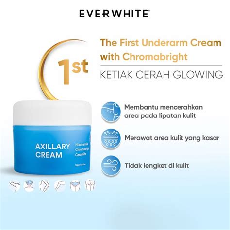 Jual EVERWHITE SMOOTH AXILLARY CREAM UNDERARM GR Shopee Indonesia