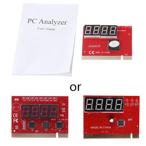 New Computer Pci Post Card Motherboard Led 4 Digit Diagnostic Test Pc