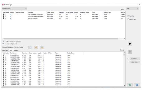 Creating Tool Libraries In Mastercam In House Solutions