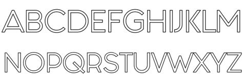 Fashion Fetish Outline Font FFonts Net