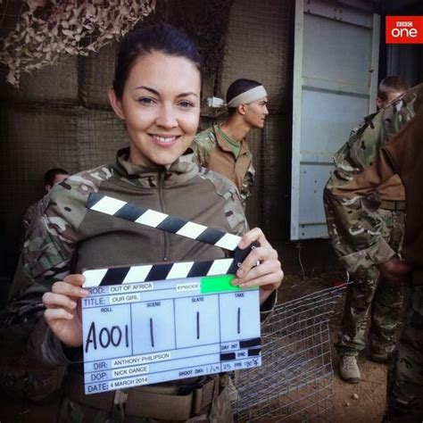 Heres A Sneaky Little Behind The Scenes Shot Of Lacey Turner In Our Girl Which Is Coming To Bbc