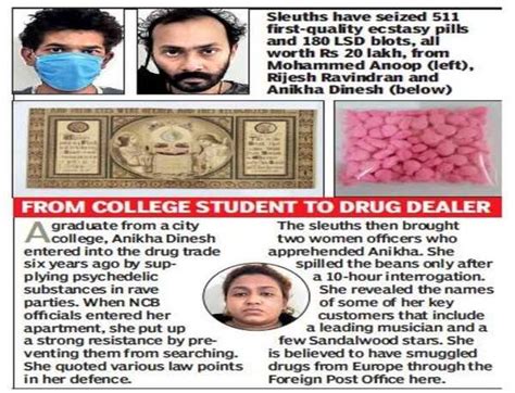 Ncb Busts Bengaluru Based Celebrity Drug Racket Takes 3 Into Custody