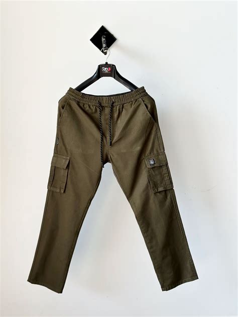 Classic Green Cargo Trousers Caf Classy And Fit