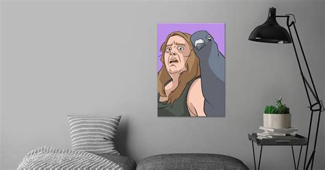 Scary Bird Poster By Hafis Ardiansyah Displate